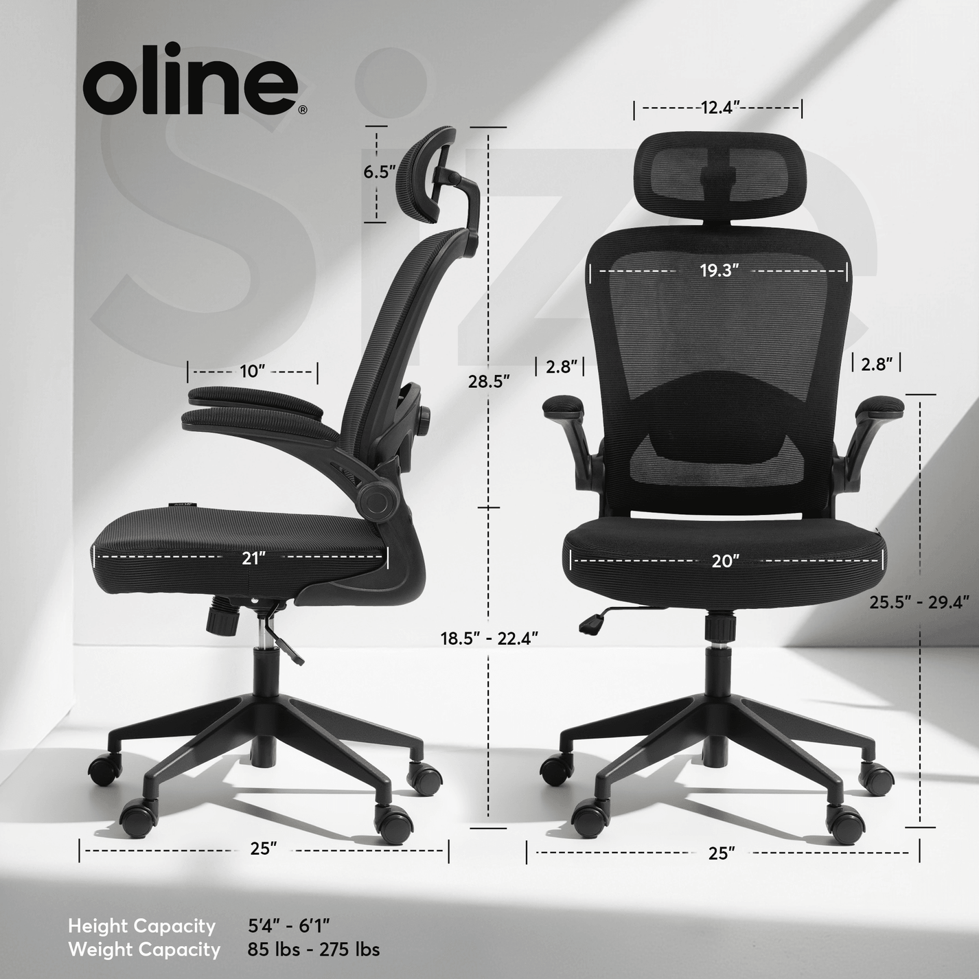 ErgoAir Ergonomic Office Chair – Oline