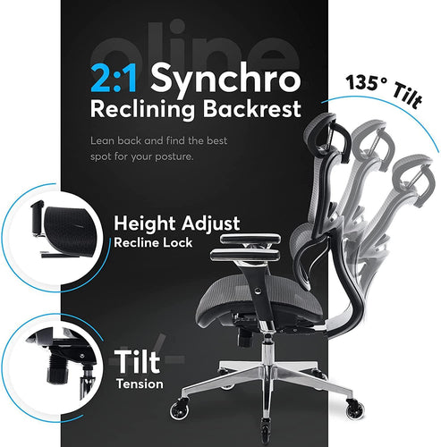 Oline ErgoPro Ergonomic Office Chair